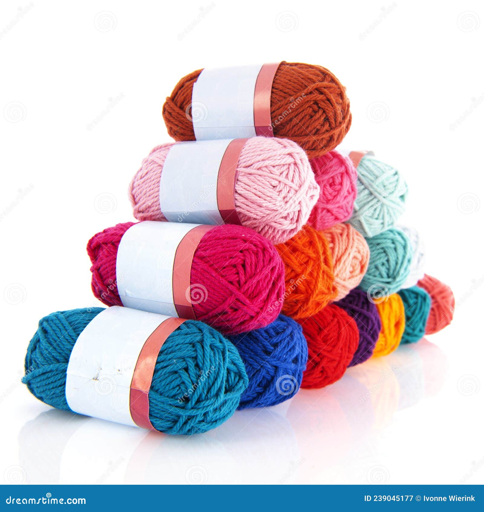 Colorful knitting wool stock image. Image of blue, colorful - 239045177