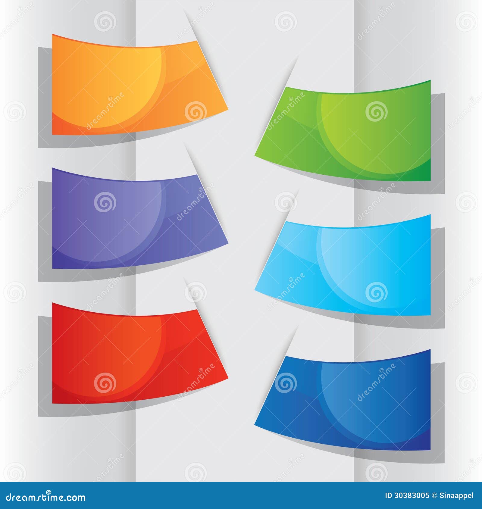 Colorful Label, Vector Illustration Stock Vector - Illustration of ...