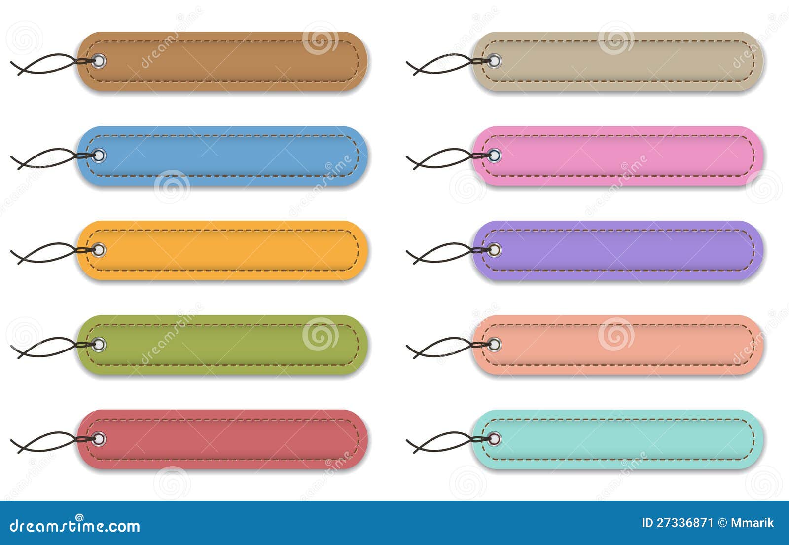 Colorful labels stock vector. Illustration of colorful - 27336871