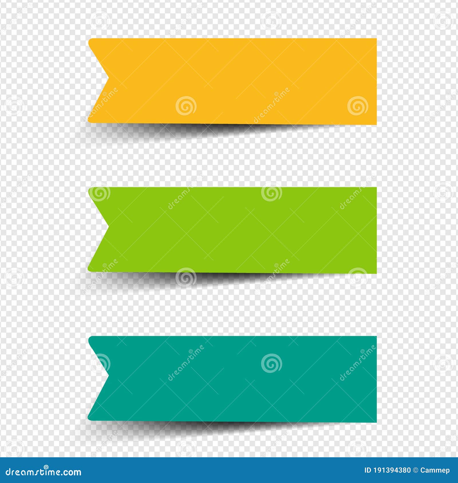 Colorful Labels with Isolated Transparent Background Stock Vector ...