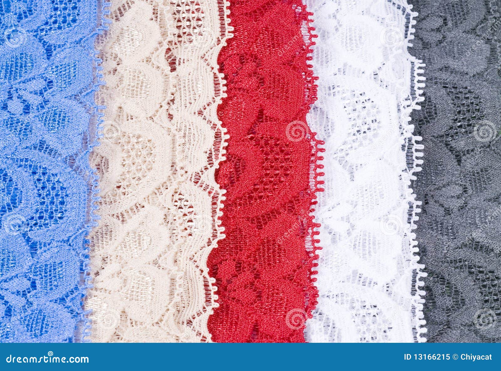 Colorful Lace Fabric stock image. Image of fabric, details - 13166215