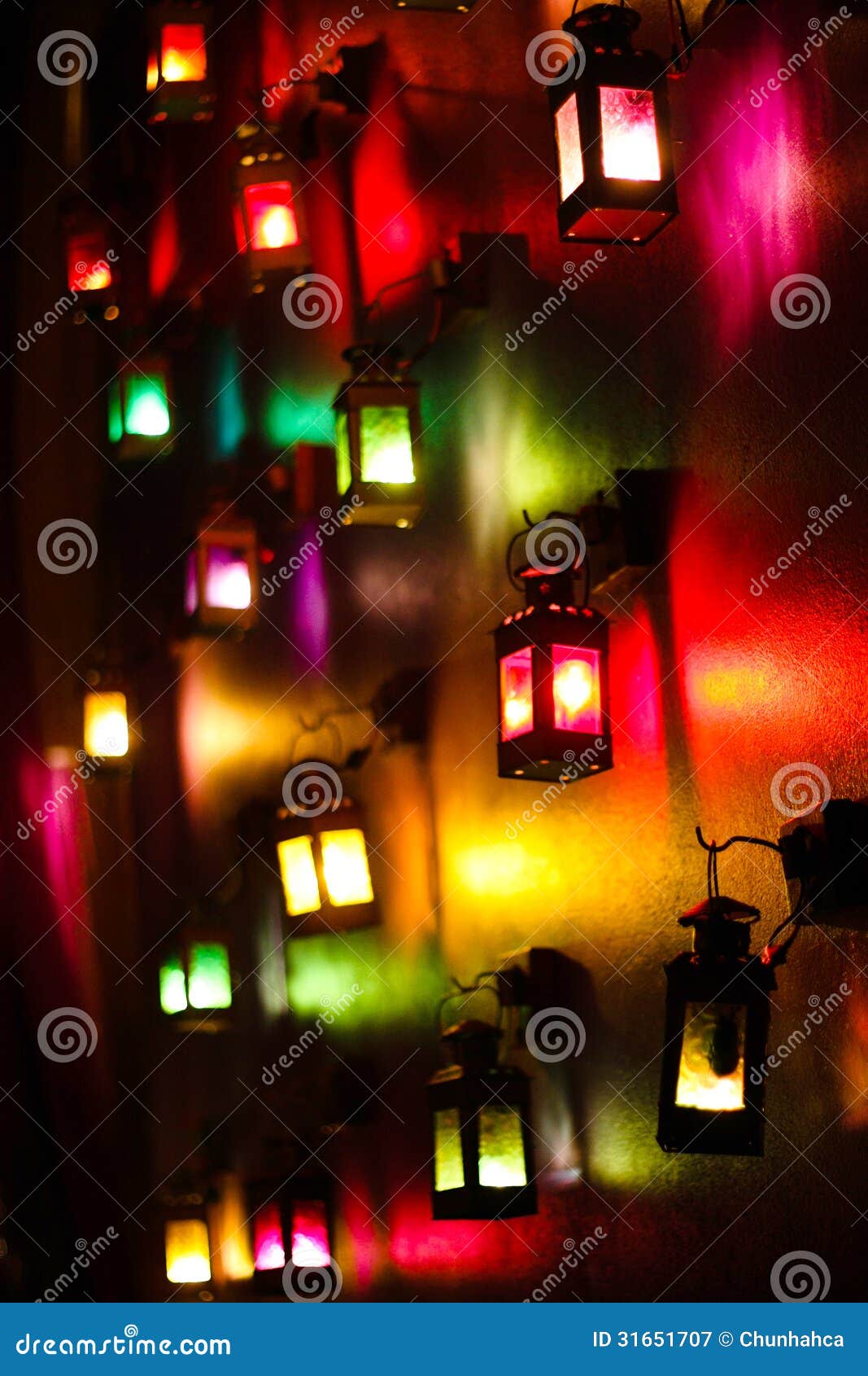 Colorful lamp editorial photography. Image of retro, vintage - 31651707