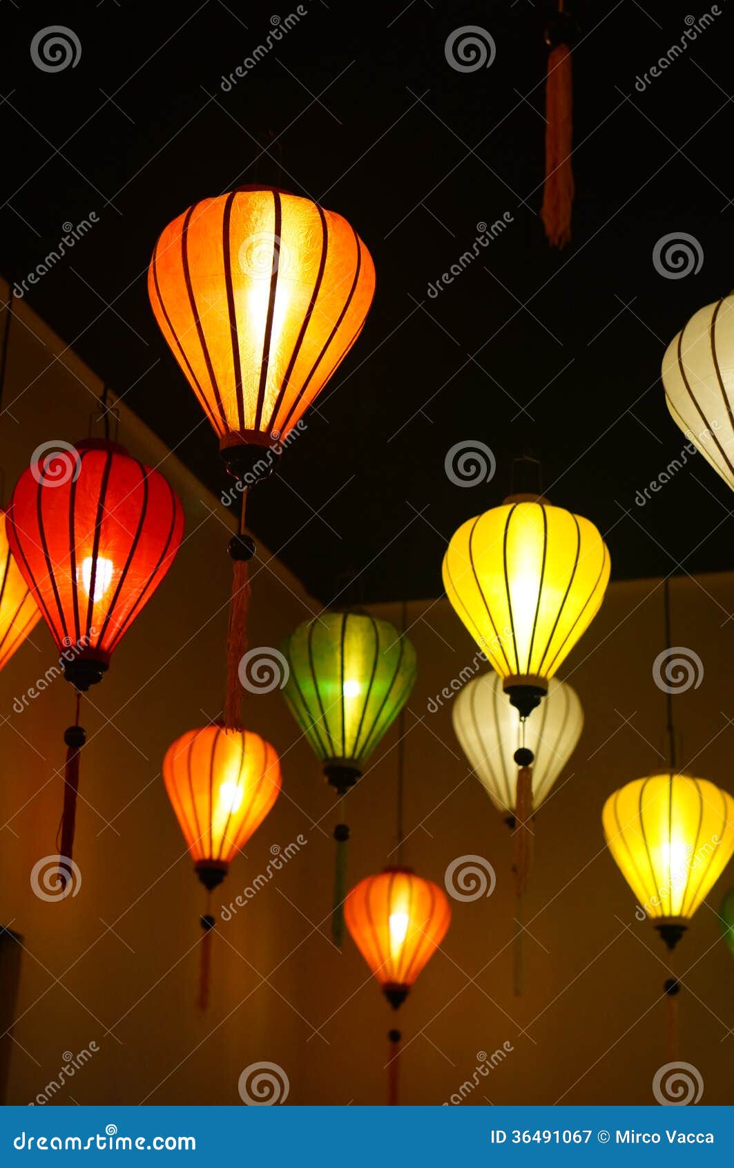Colorful Lampions Royalty-Free Stock Photo | CartoonDealer.com #36491067