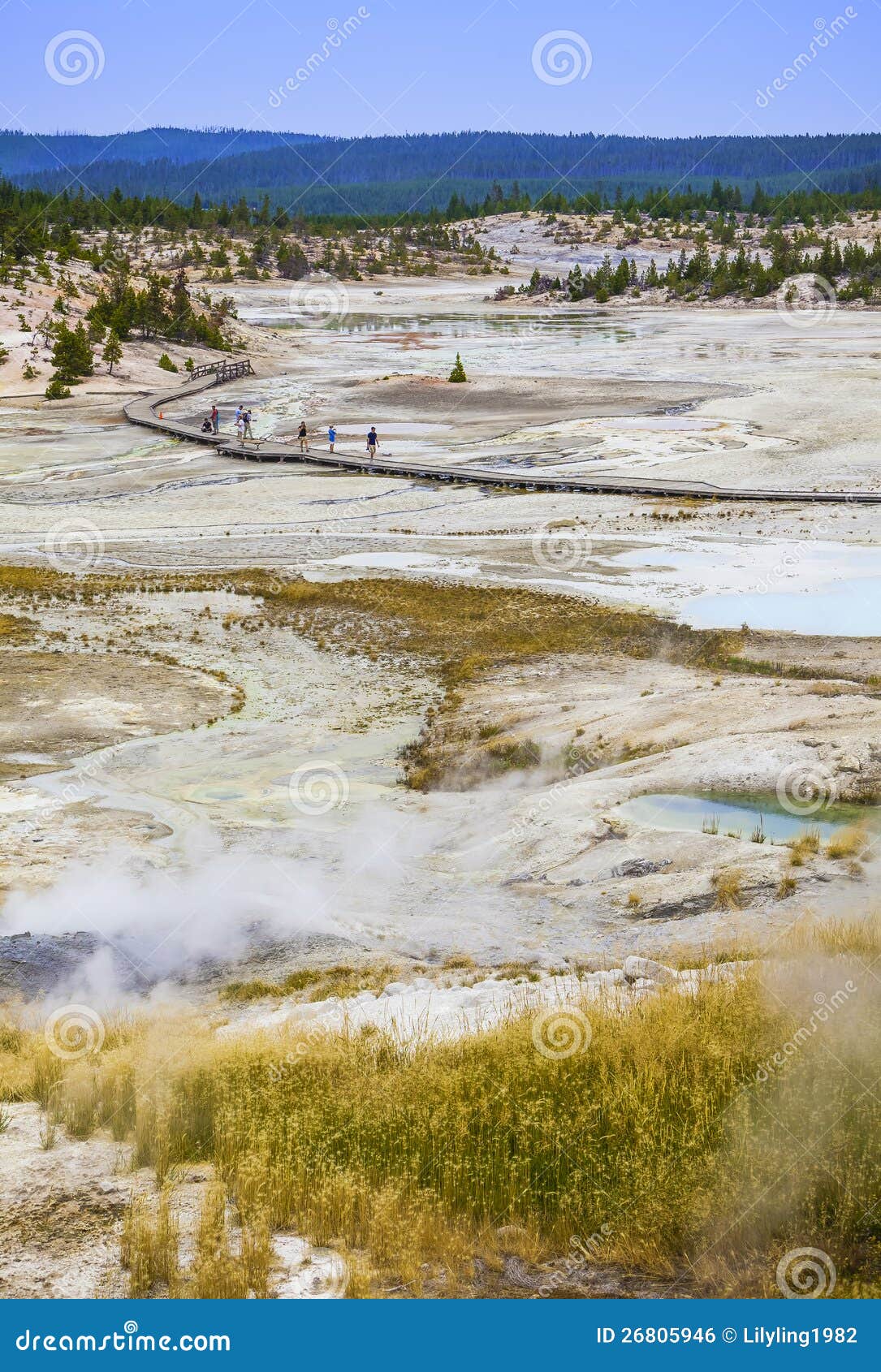 Colorful land stock photo. Image of land, overview, yellow - 26805946