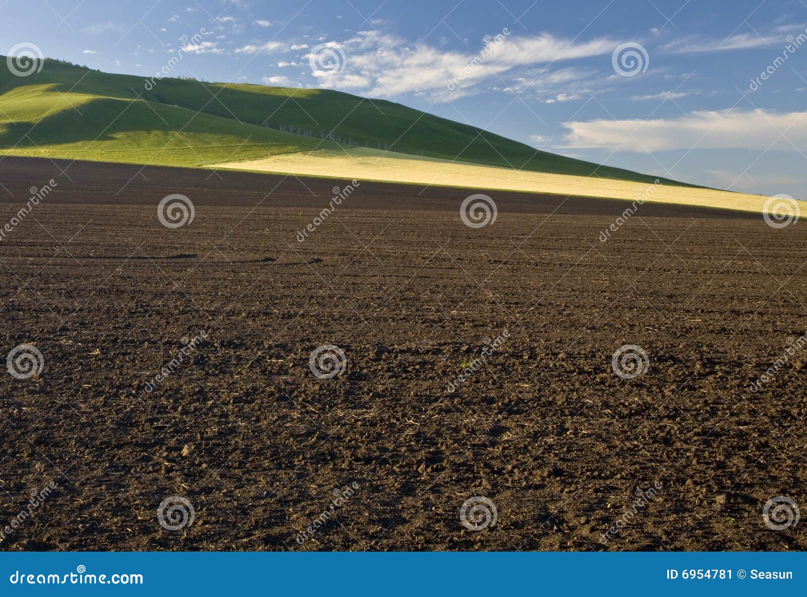 Colorful land stock image. Image of evening, sunshine - 6954781