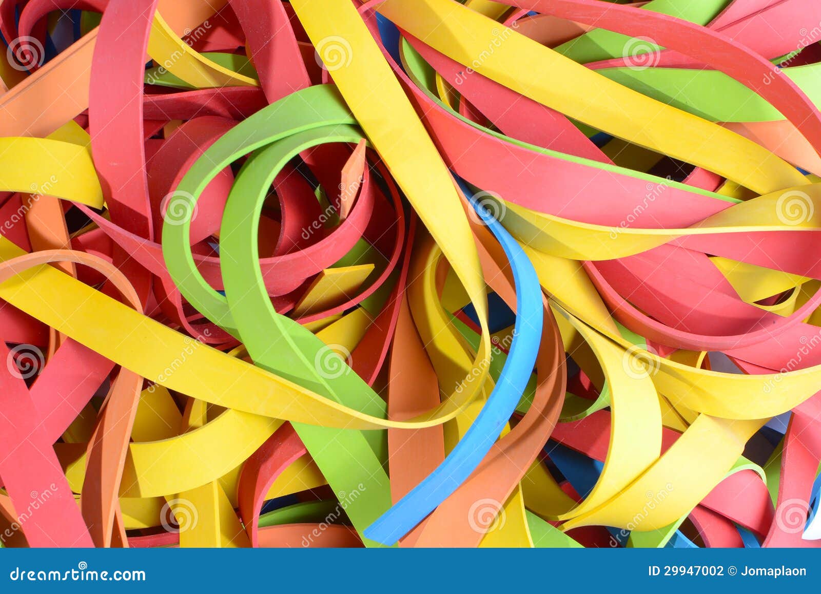 Vibrant rubber strips stock photo. Image of concept, closeup - 29947002