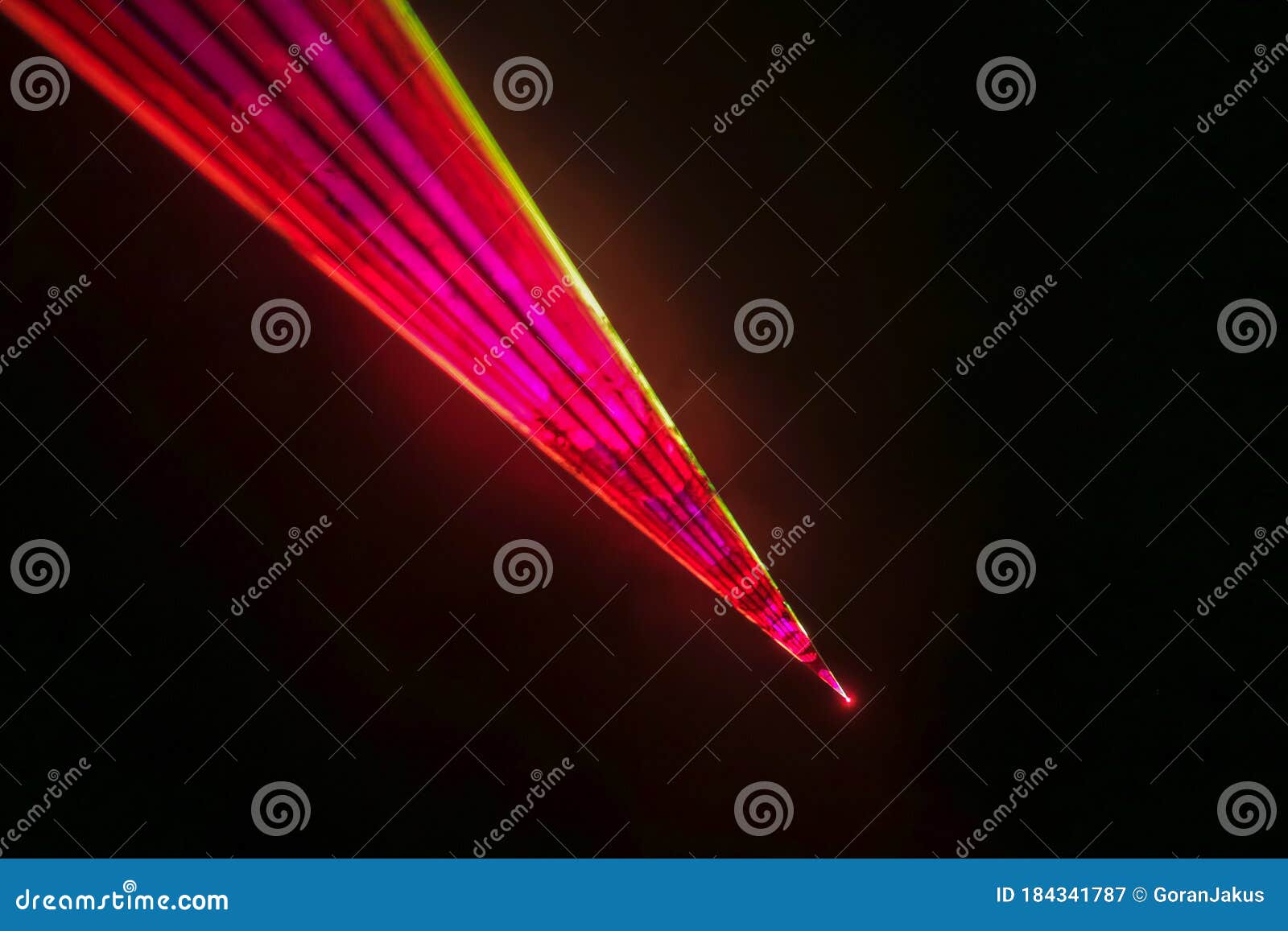 Colorful laser show stock image. Image of modern, glowing - 184341787