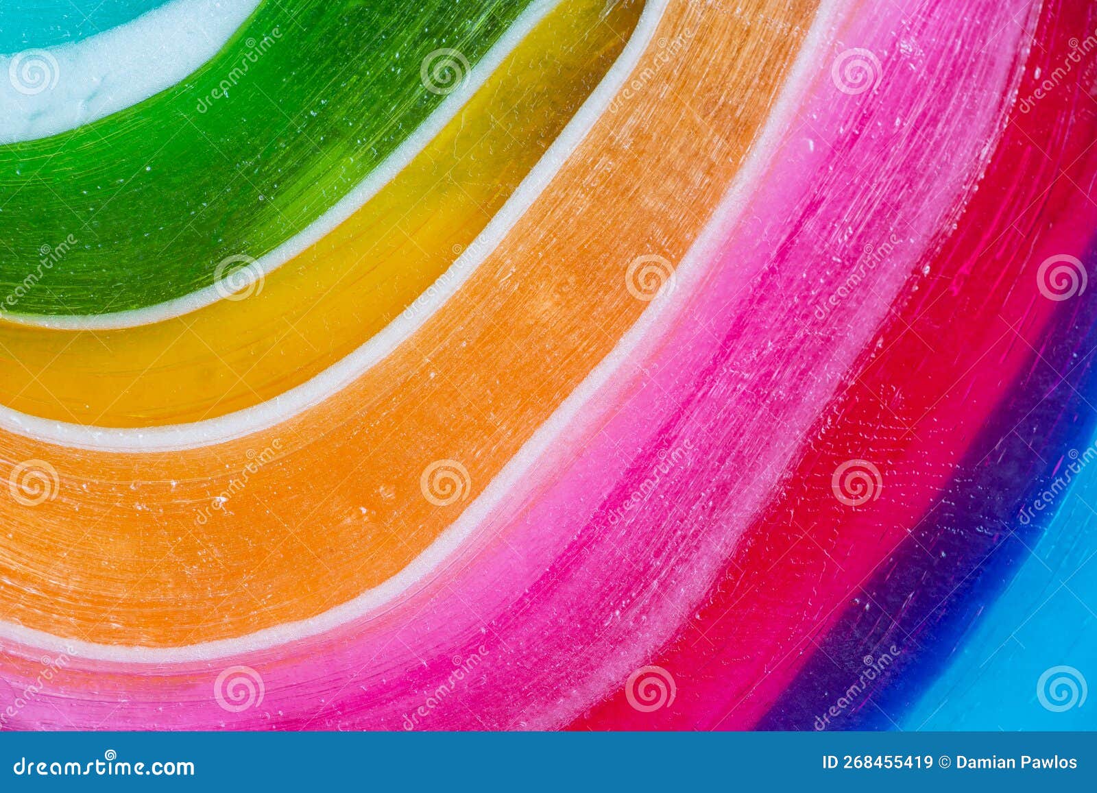 Colorful Layered Lollipop Texture, Full Frame Background Stock Image ...
