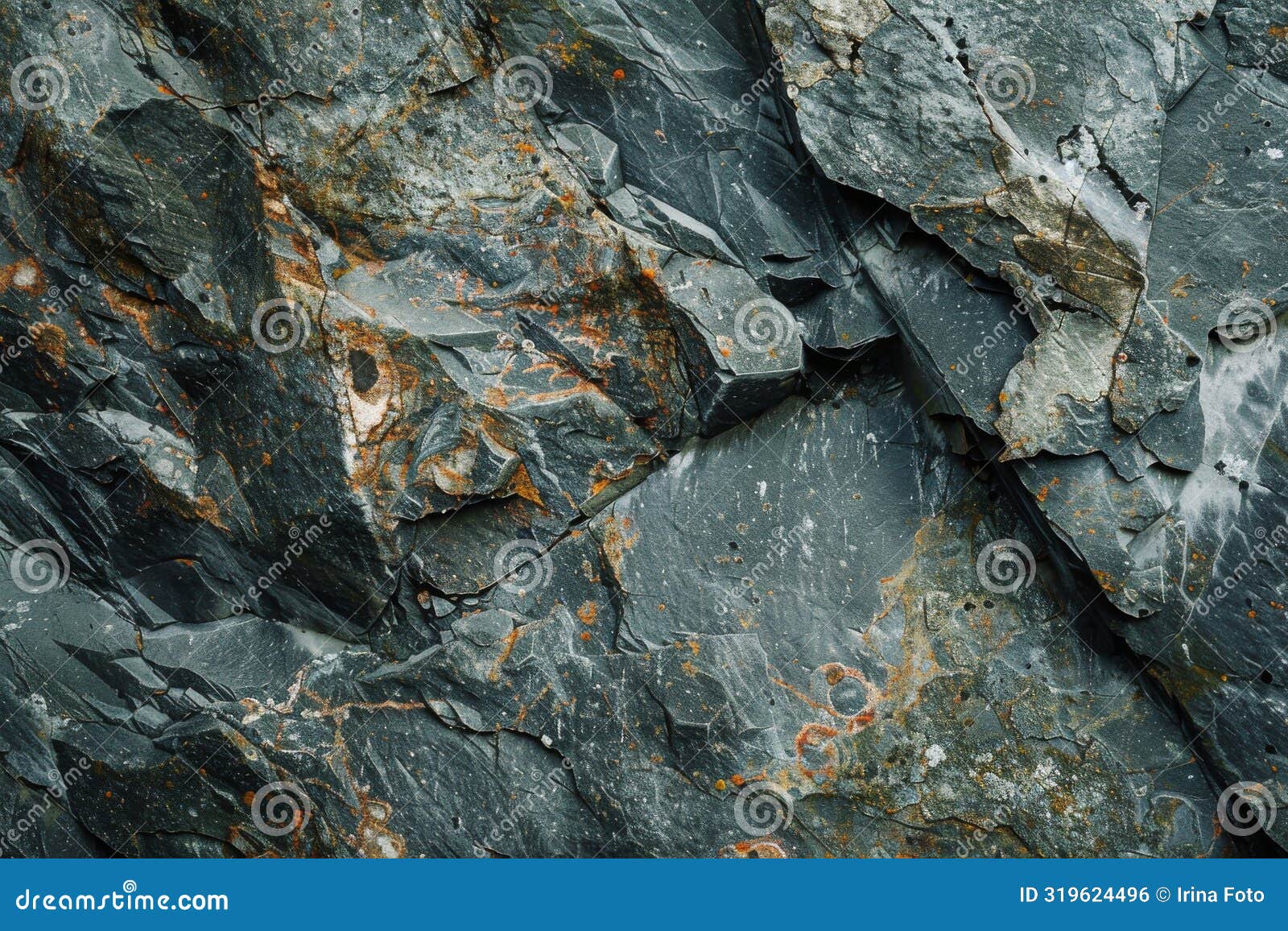 Colorful Layered Rock Wall Texture Stock Photo - Image of geological ...