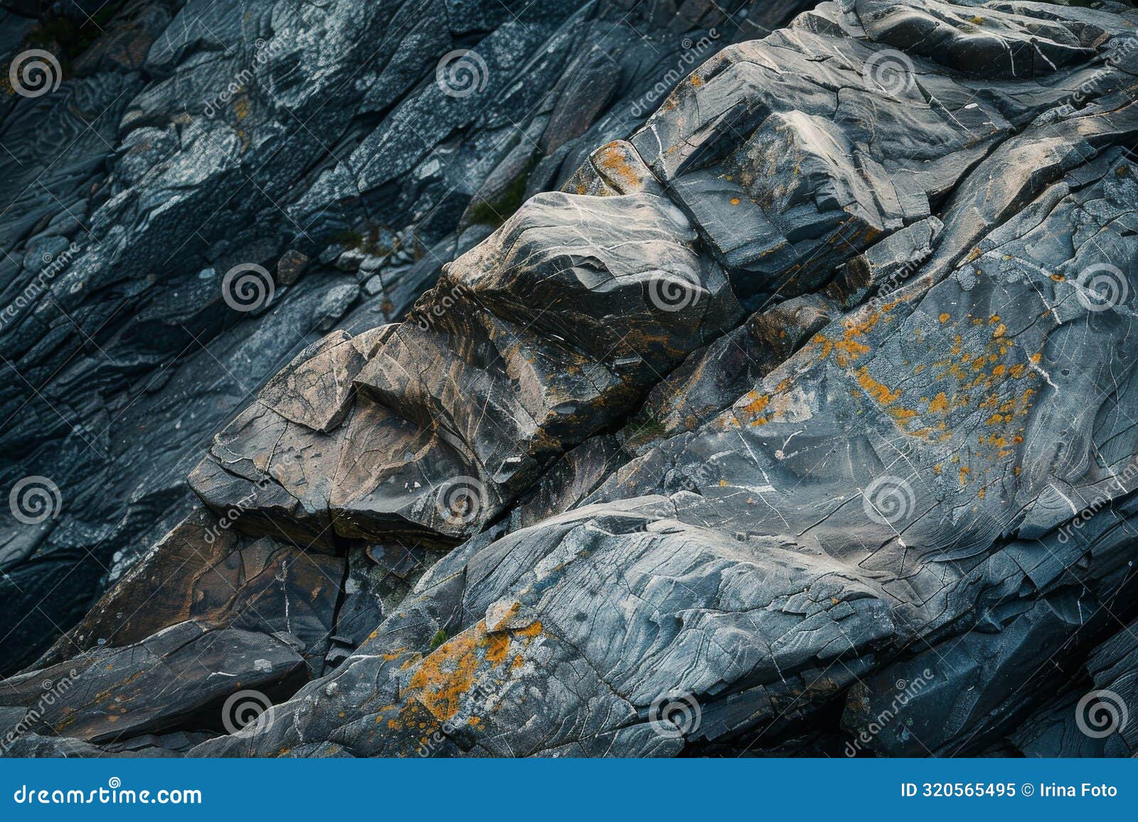 Colorful Layered Rock Wall Texture Stock Image - Image of texture, rock ...