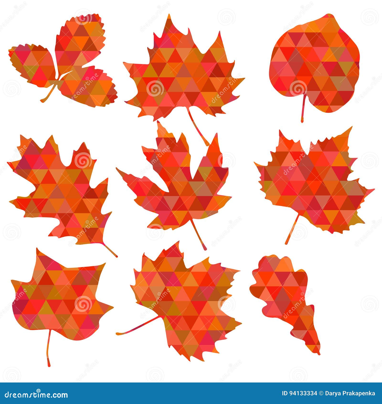 Colorful Leaf Background, Eps10 Vector Stock Vector - Illustration of ...