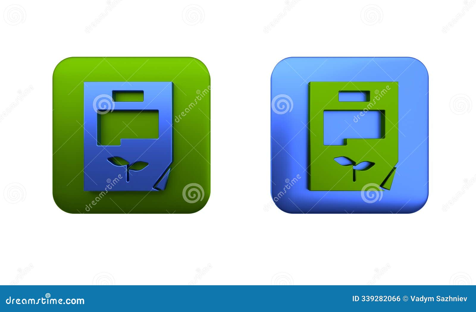 Set Leaf Document, Sea Salt In A Bowl, Hairbrush And Glass With Water ...