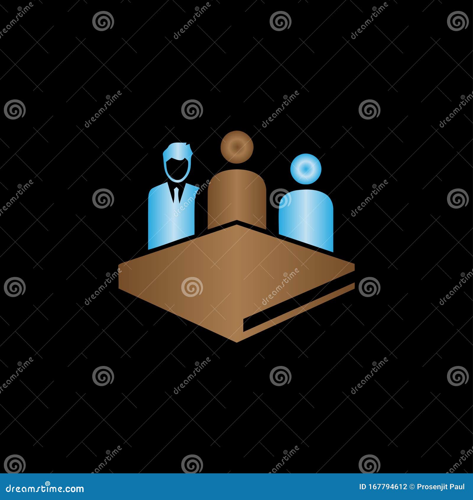 Colorful Learning Group Logo Vector Design Stock Vector - Illustration ...