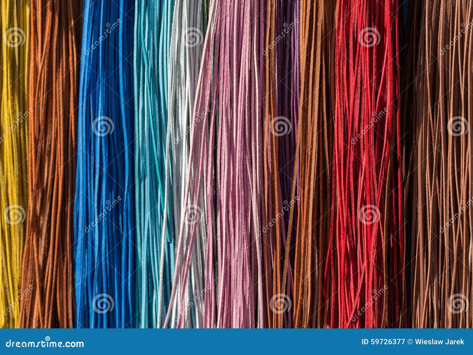 Colorful leather stripes stock image. Image of fasten - 59726377
