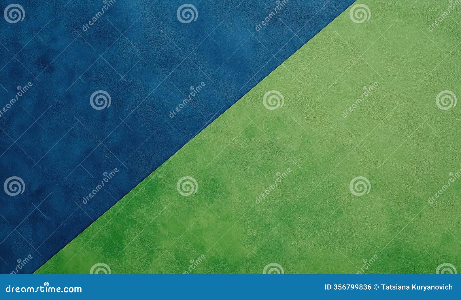 Colorful Leather Texture Blue Green Diagonal Split Stock Photo - Image ...