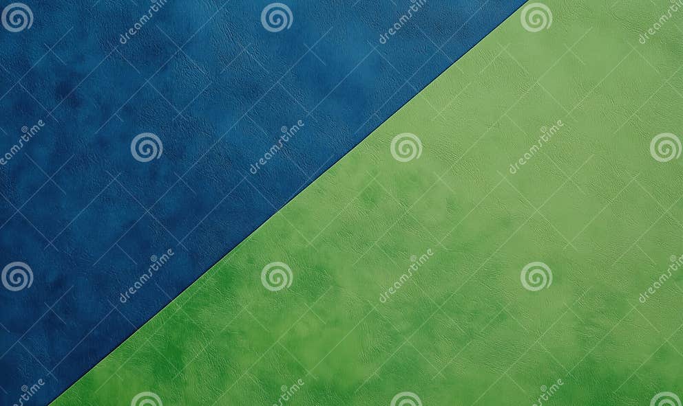 Colorful Leather Texture Blue Green Diagonal Split Stock Photo - Image ...