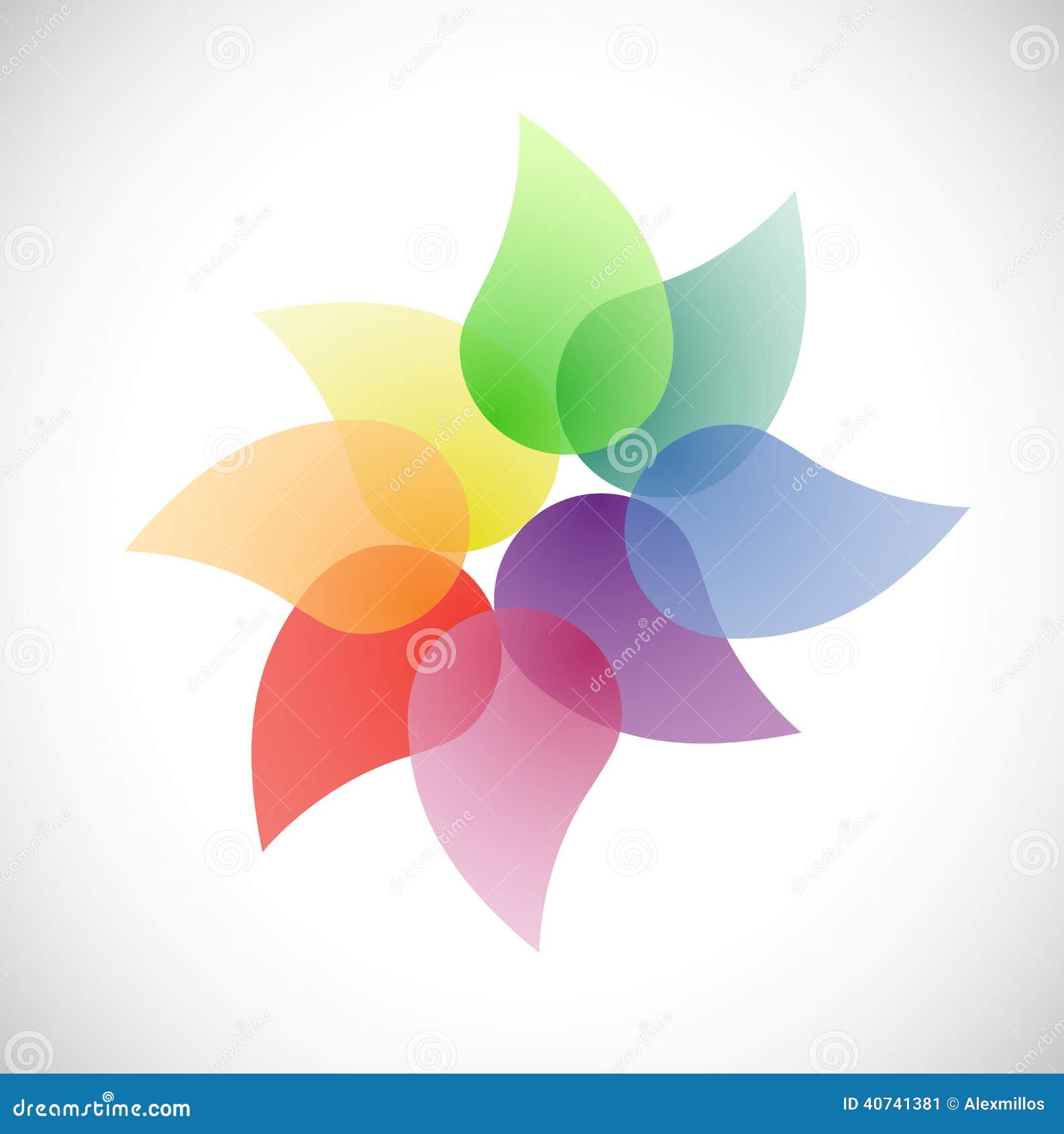 Colorful Leaves and Transparency Illustration Stock Illustration ...