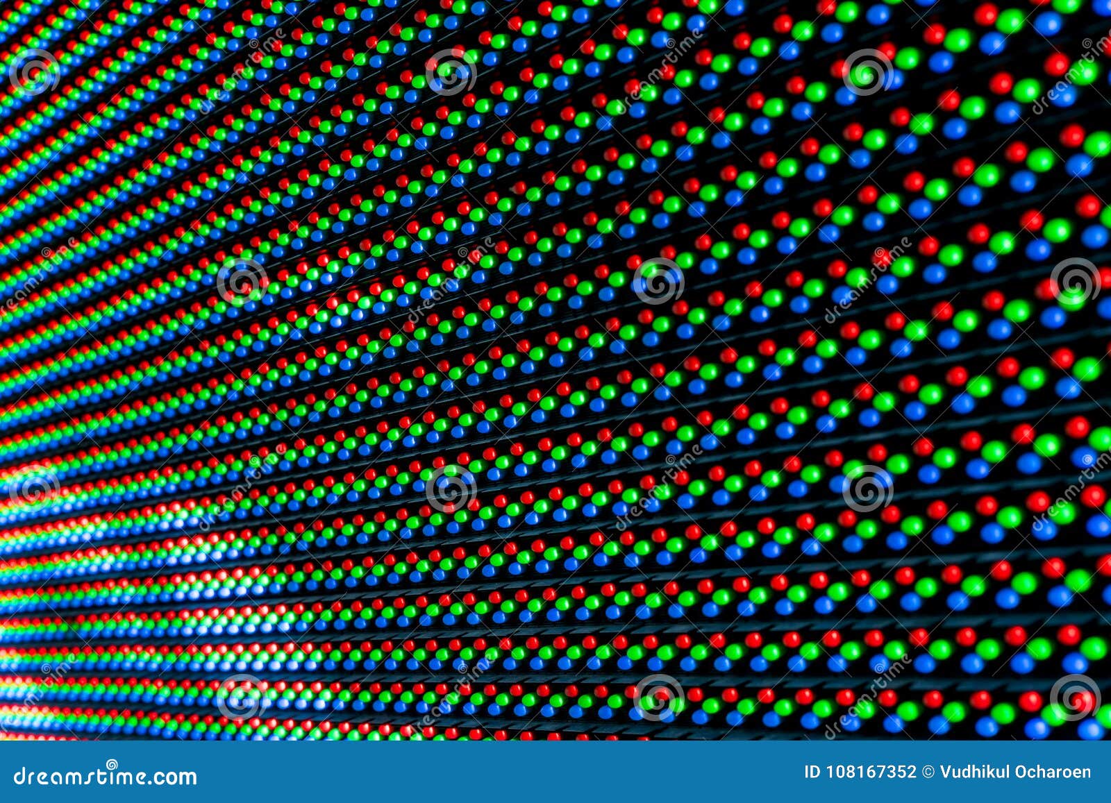 Colorful Led Light Interaction Wall Stock Photo - Image of graphic ...