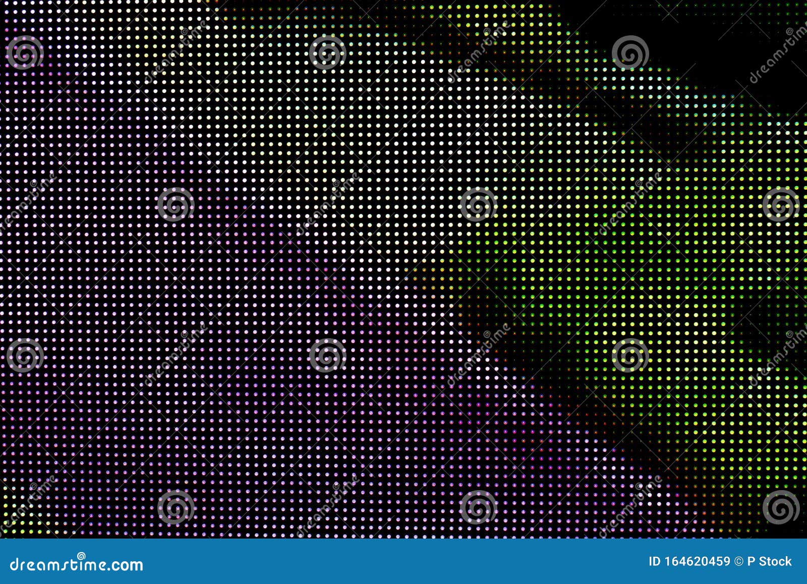 Colorful led screen stock illustration. Illustration of glowing - 164620459