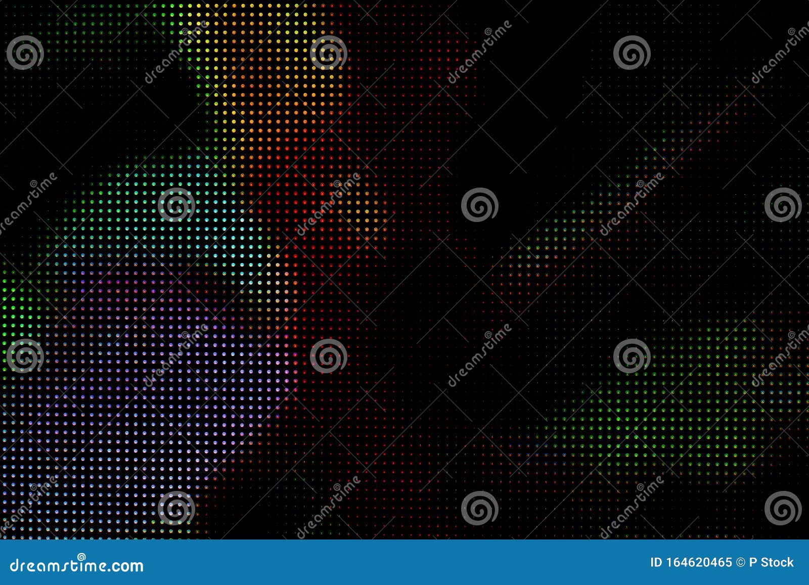 Colorful led screen stock illustration. Illustration of bright - 164620465
