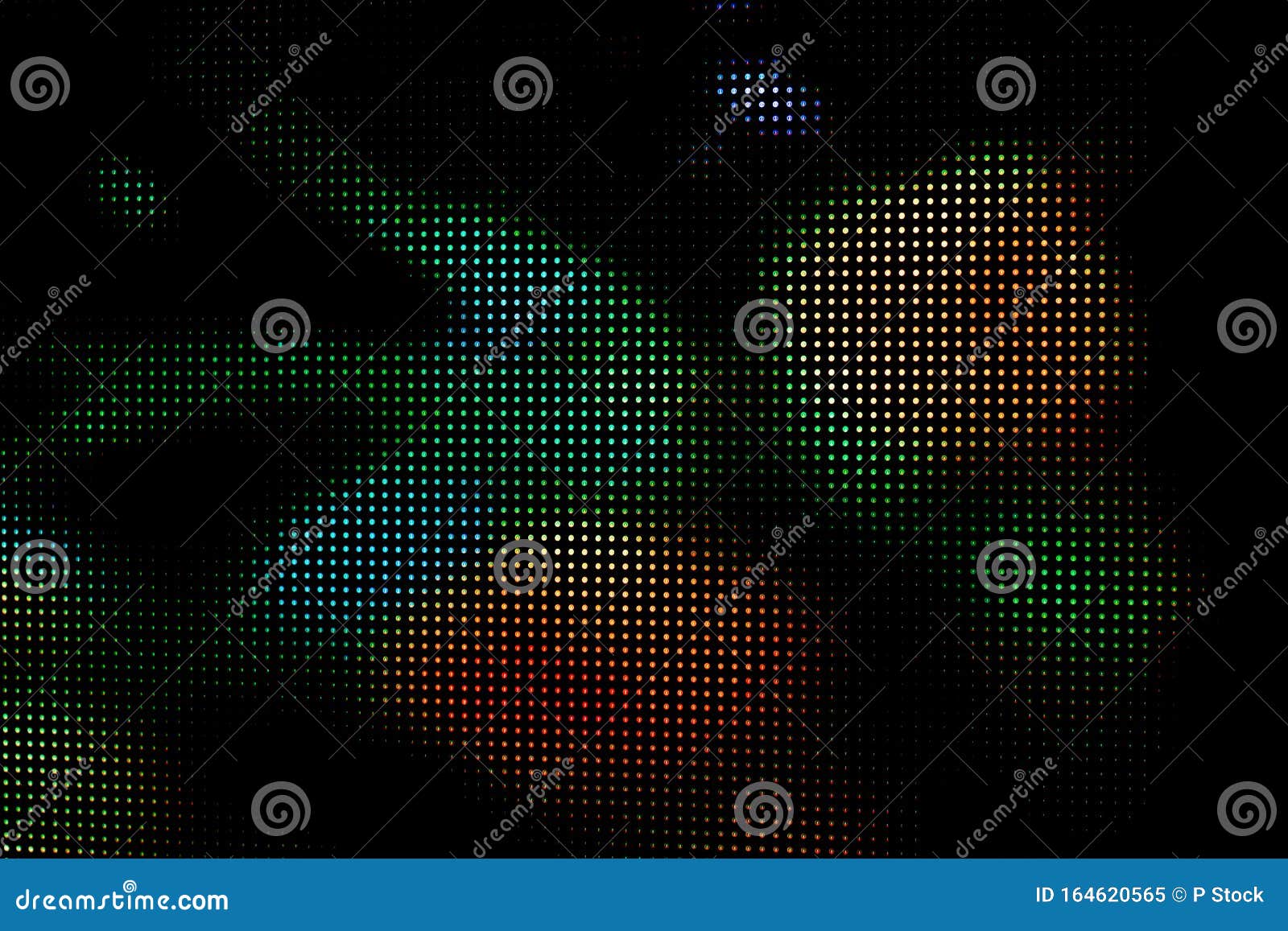 Colorful led screen stock image. Image of digital, emitting - 164620565