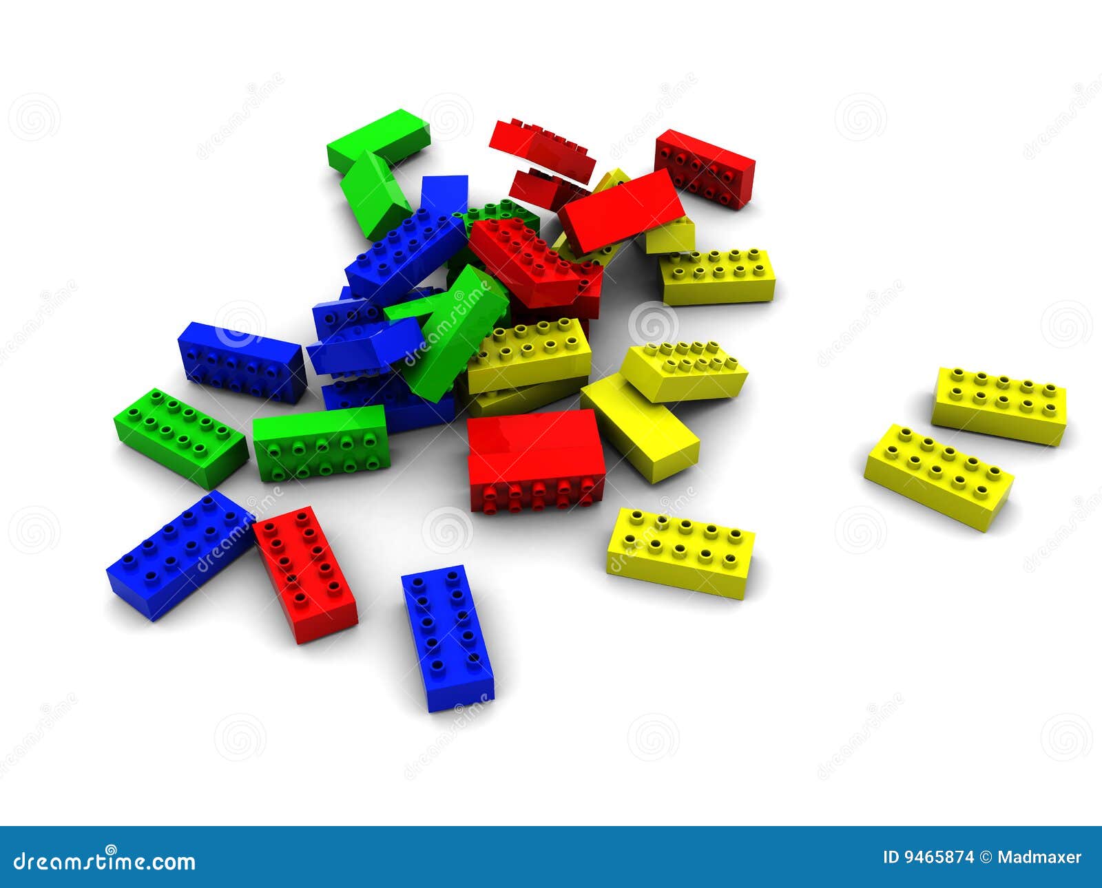 Colorful Lego Block Puzzle Patterns Vector Illustration | CartoonDealer ...
