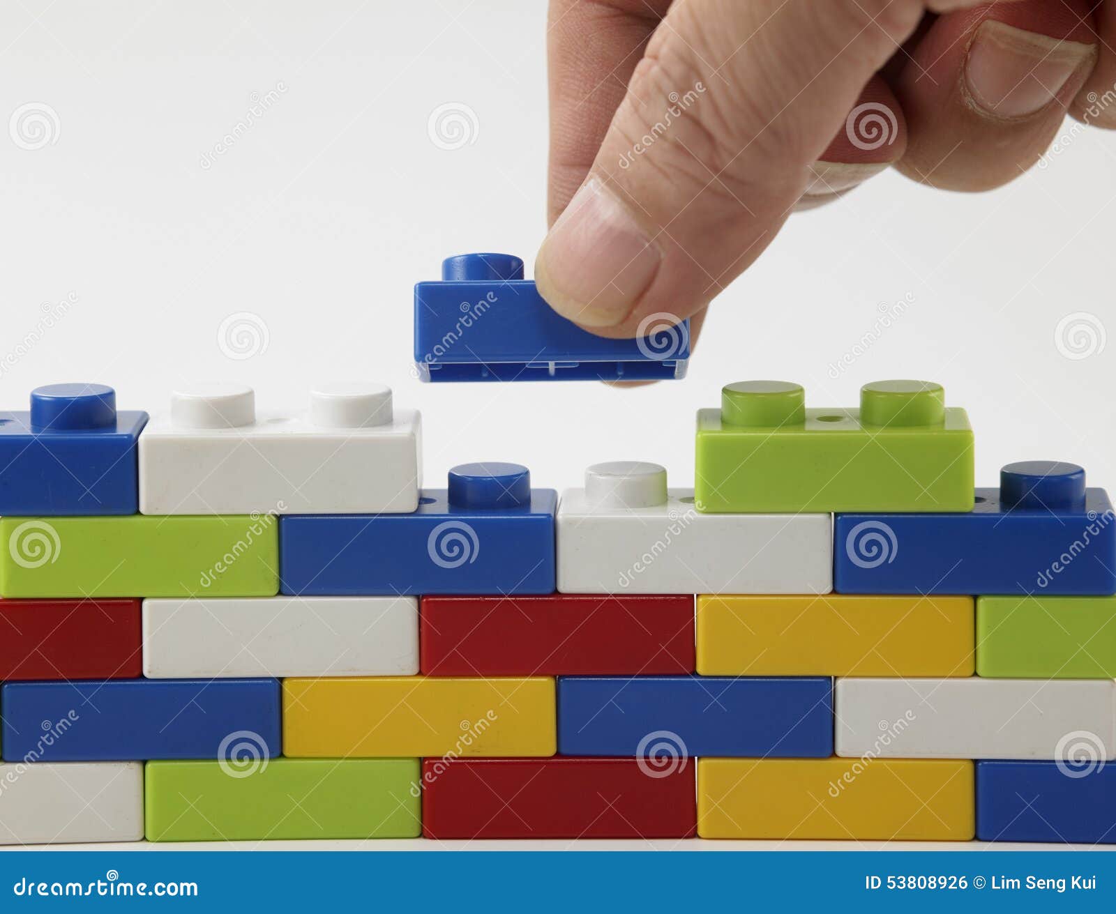 Lego Blocks Stacked