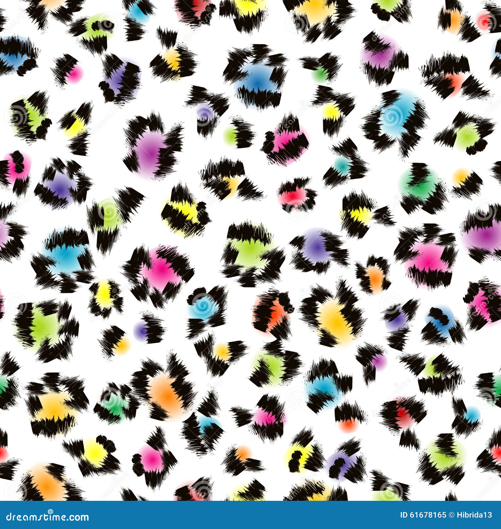 Colorful Leopard Skin Pattern Texture Royalty-Free Stock Image ...