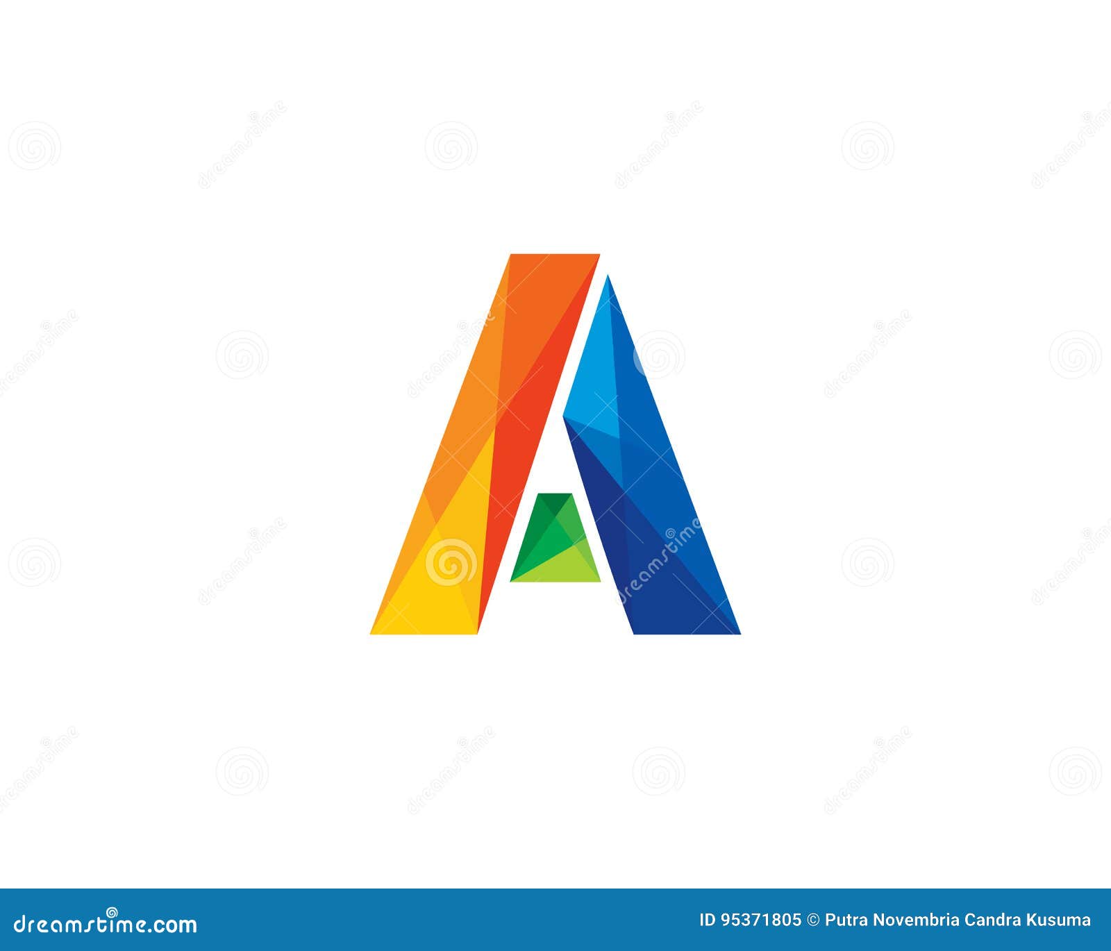 Colorful Letter Icon Logo Design Element Stock Vector - Illustration of ...