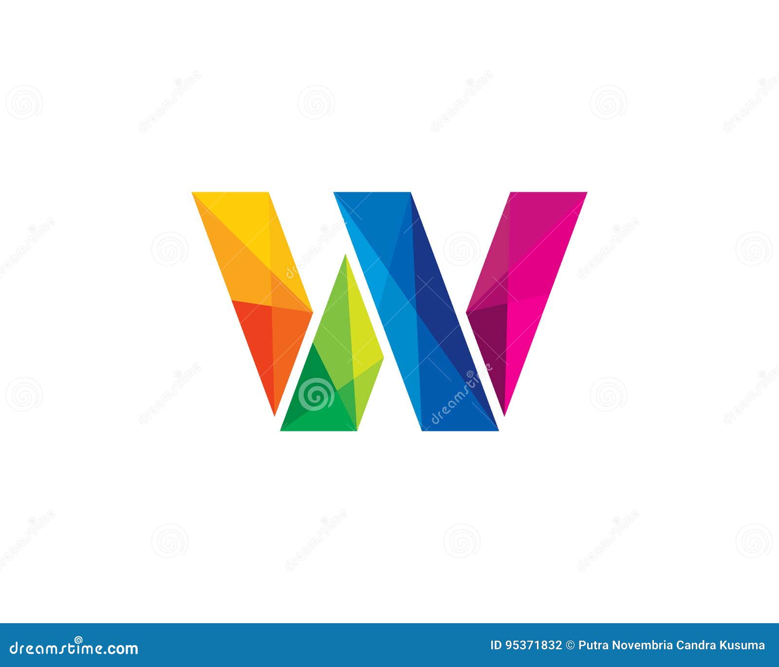 Colorful Letter Icon Logo Design Element Stock Vector - Illustration of ...