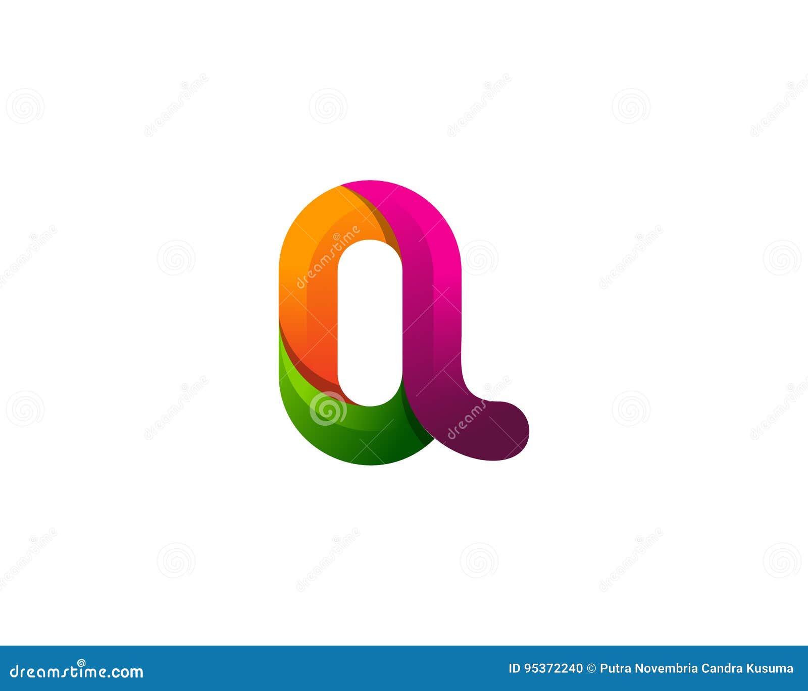 Colorful Letter Icon Logo Design Element Stock Vector - Illustration of ...