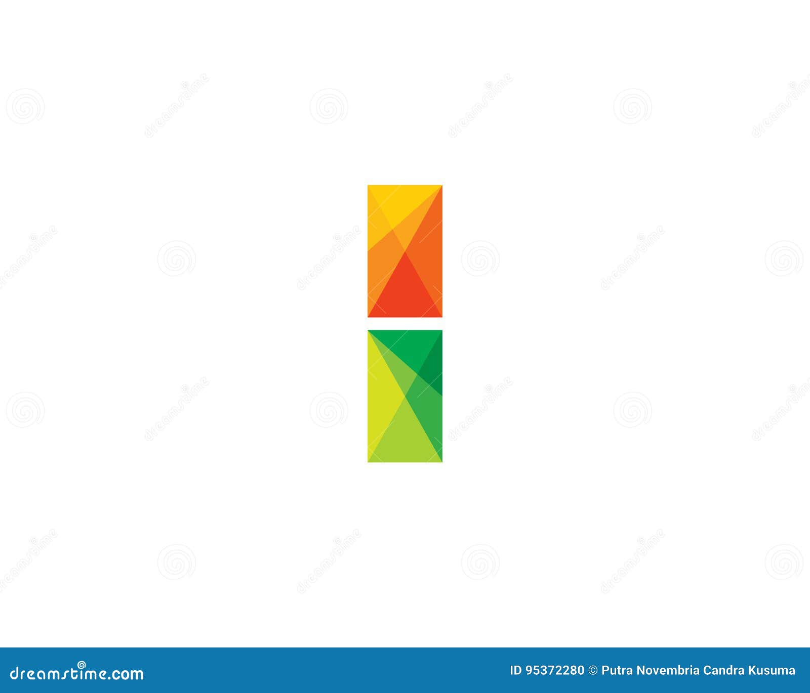 Colorful Letter Icon Logo Design Element Stock Vector - Illustration of ...
