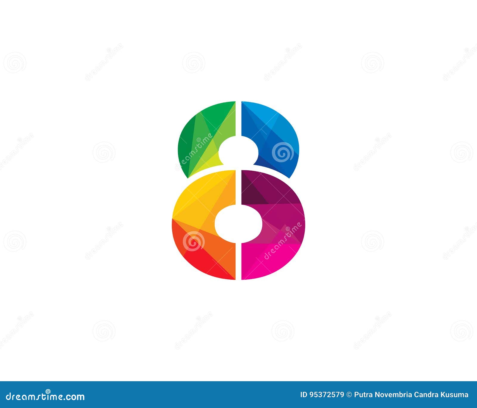 Colorful Letter Icon Logo Design Element Stock Vector - Illustration of ...