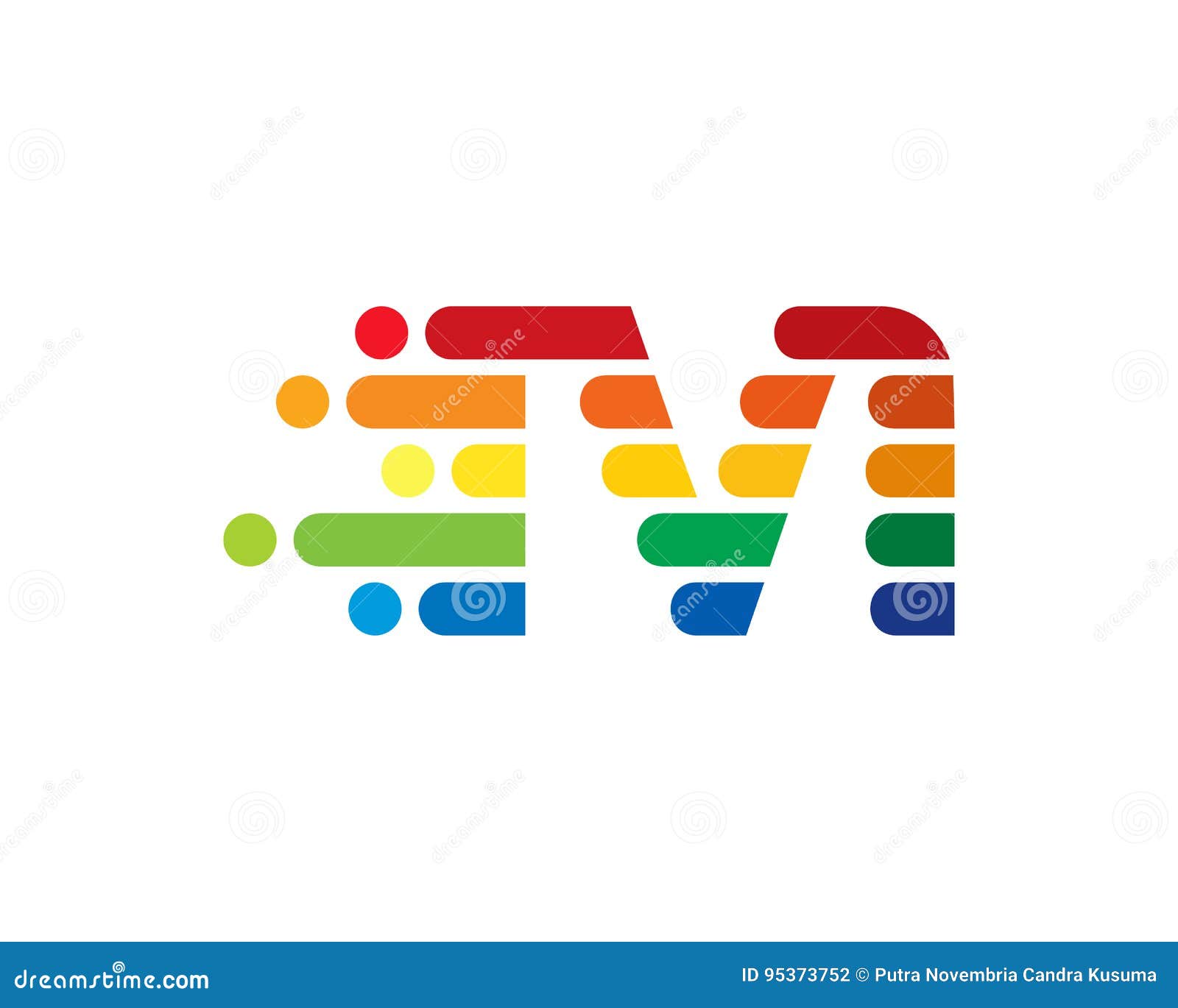 Colorful Letter Speed Pixel Icon Logo Design Element Stock Vector ...