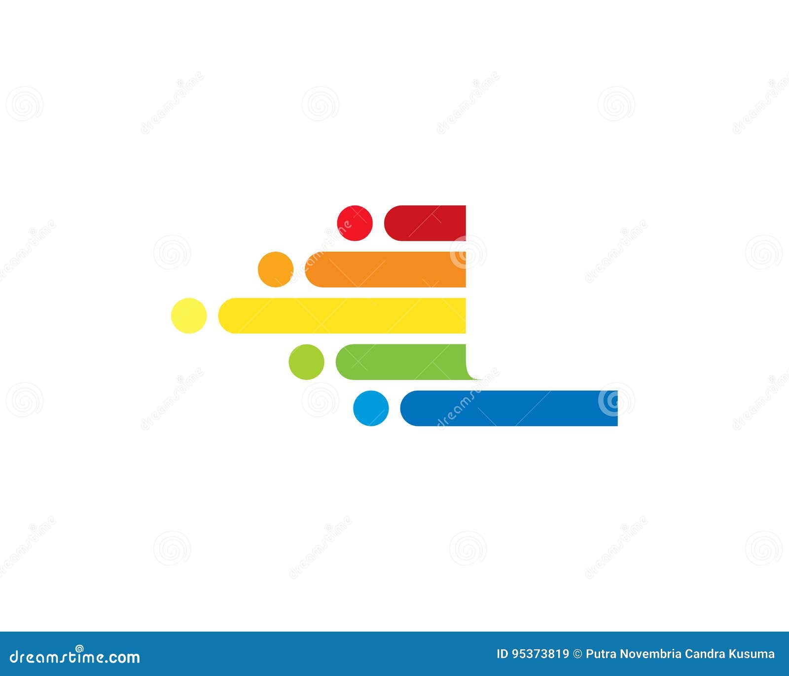 Colorful Letter Speed Pixel Icon Logo Design Element Stock Vector ...