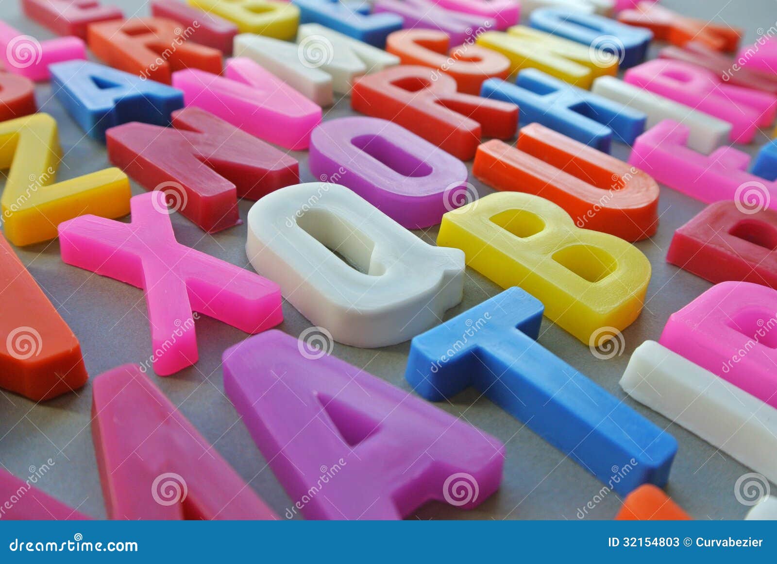 Colorful letter texture stock image. Image of detail - 32154803