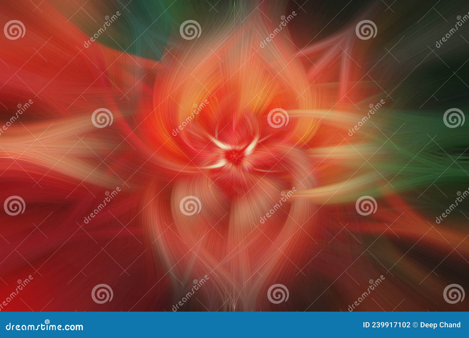 Colorful Light, Abstract Twisted Fibers Background Stock Illustration ...