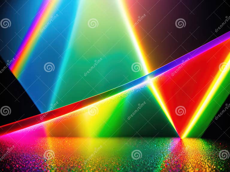 Colorful Light Beam stock photo. Image of vibrant, emanate - 314496740