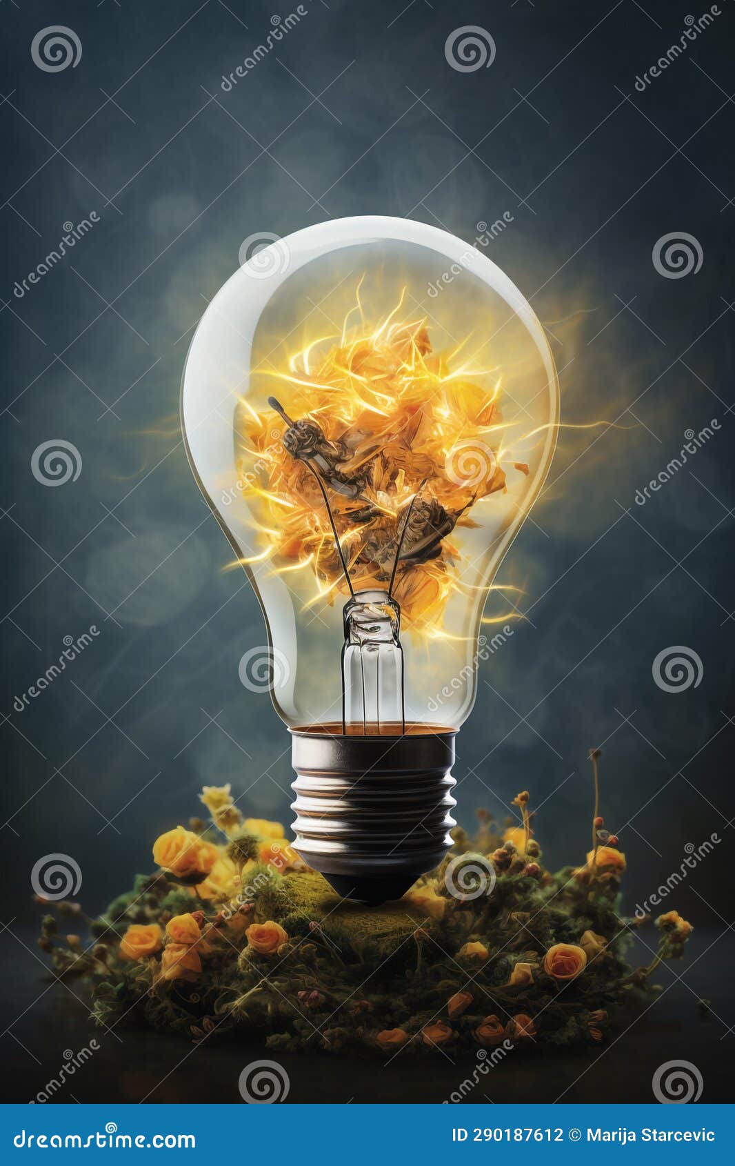 Colorful Light Bulb Illustration. Creative Ideas Unleashed: Exploring ...