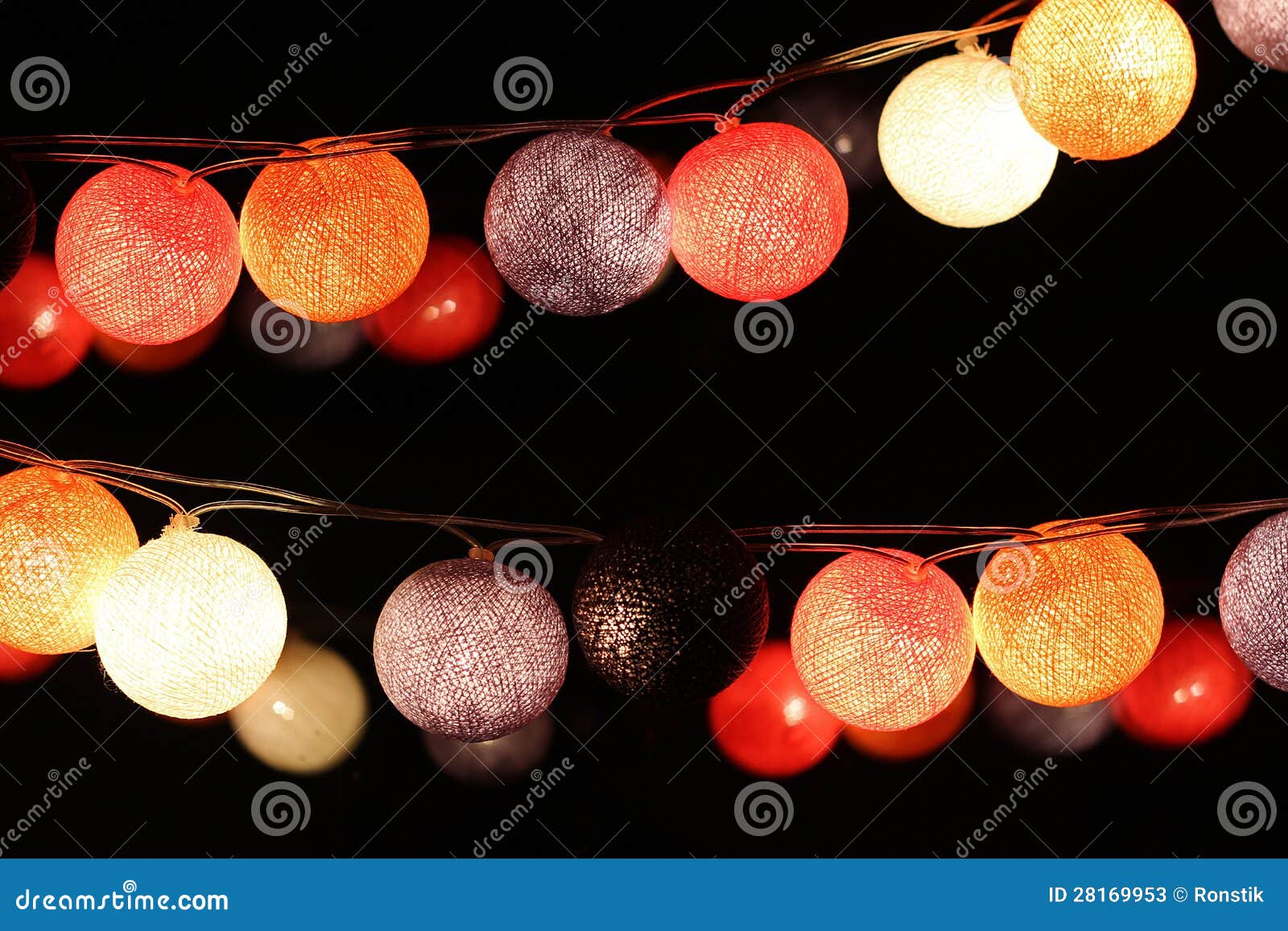Colorful light bulbs stock image. Image of festive, horizontal - 28169953