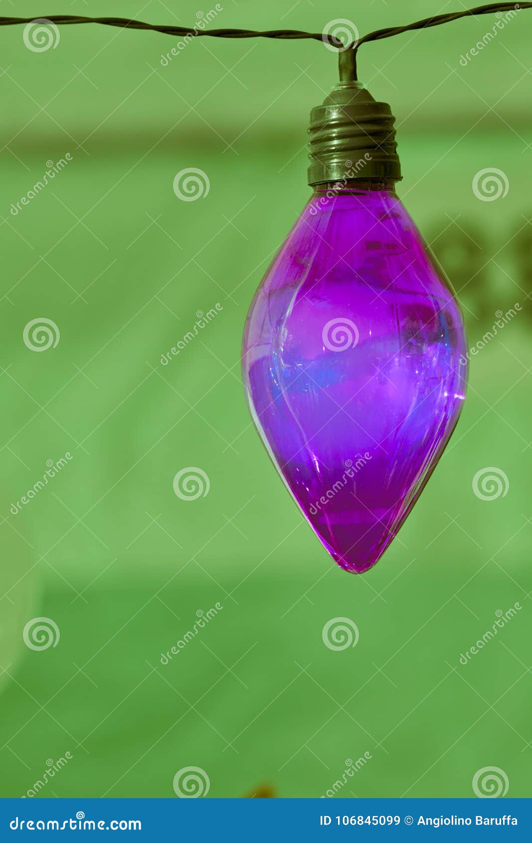 Colorful Light Bulbs Hanging Stock Image - Image of design, decorative ...