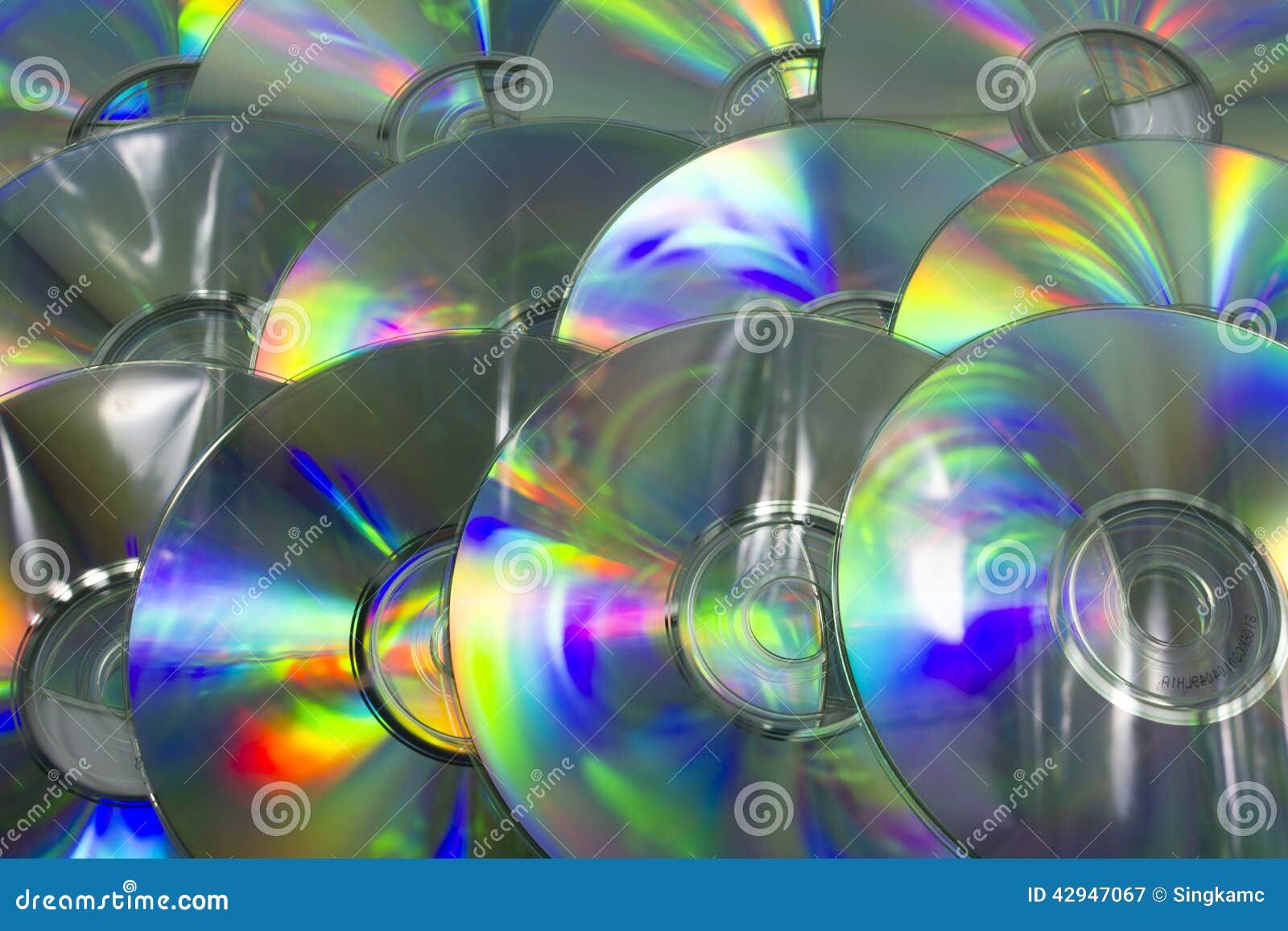 Colorful light Dvd surface stock image. Image of storage - 42947067