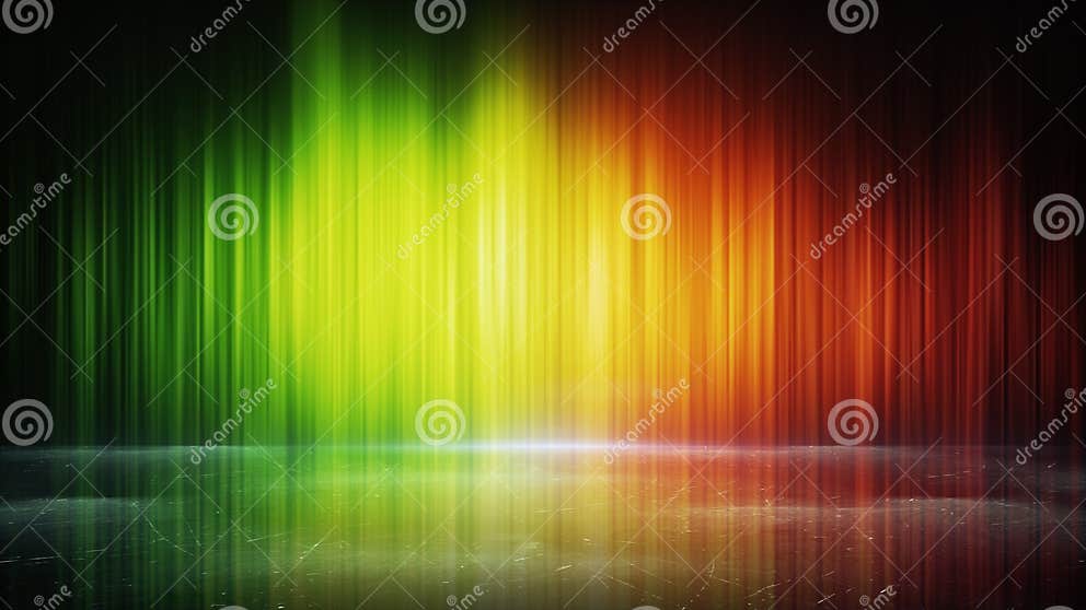 Colorful Light Lines and Reflection Abstract Background Stock ...