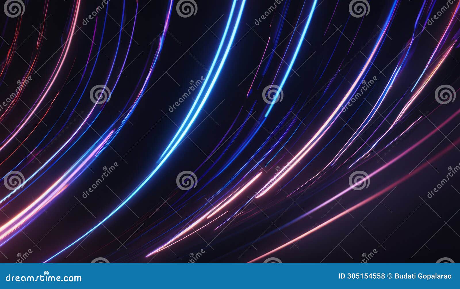 A Colorful Light Streak in the Sky Stock Illustration - Illustration of ...