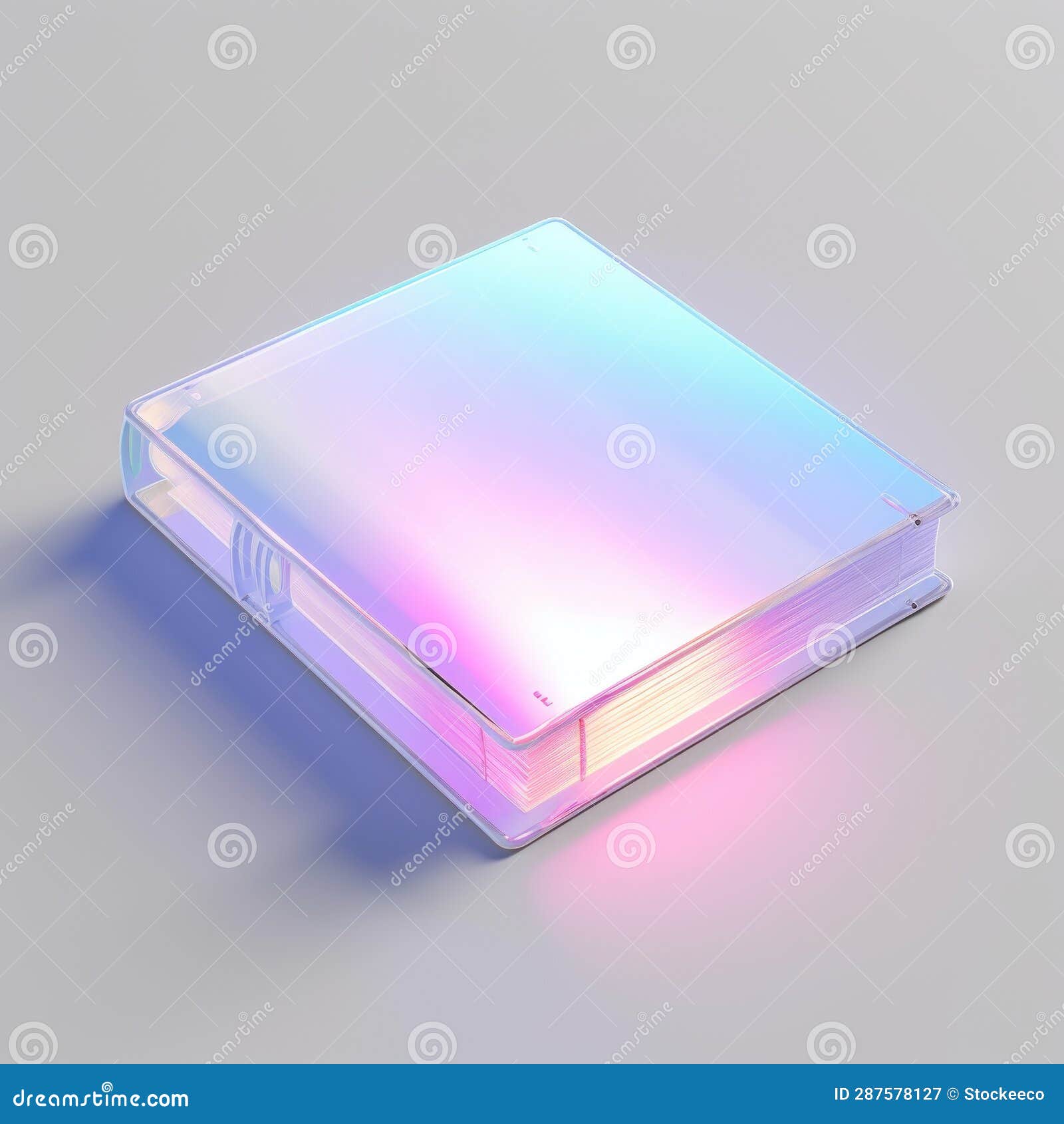 Colorful Light Transparent Cd Case: a Bold and Graceful Future Tech ...