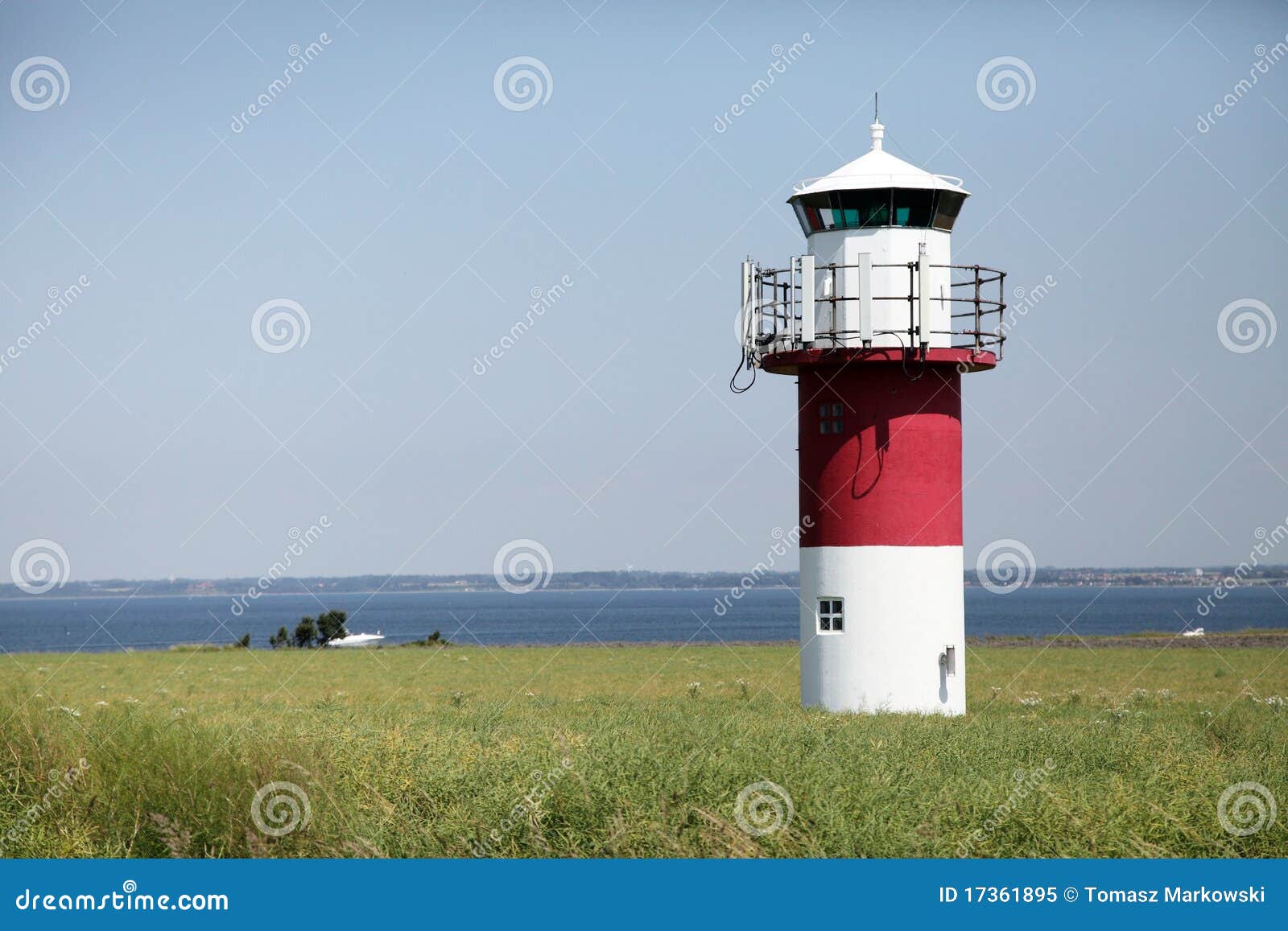 Colorful lighthouse stock image. Image of light, sweden - 17361895