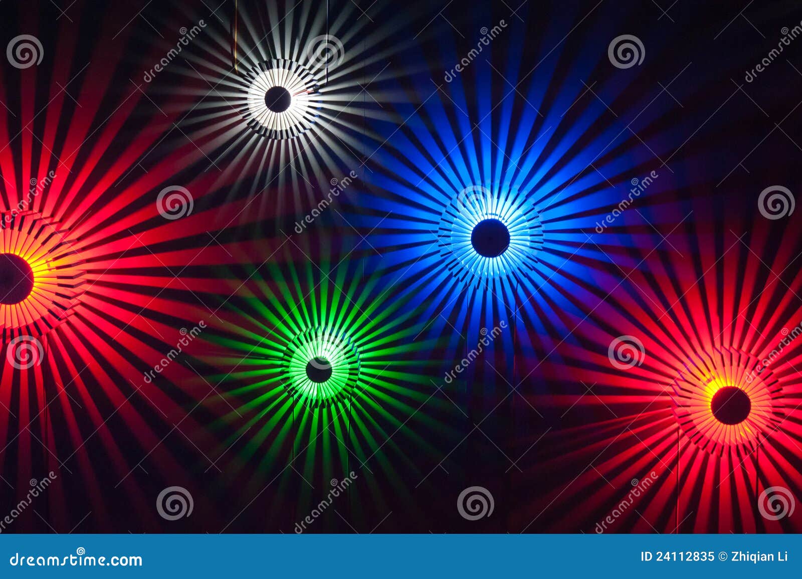 Colorful lighting stock image. Image of color, flower - 24112835