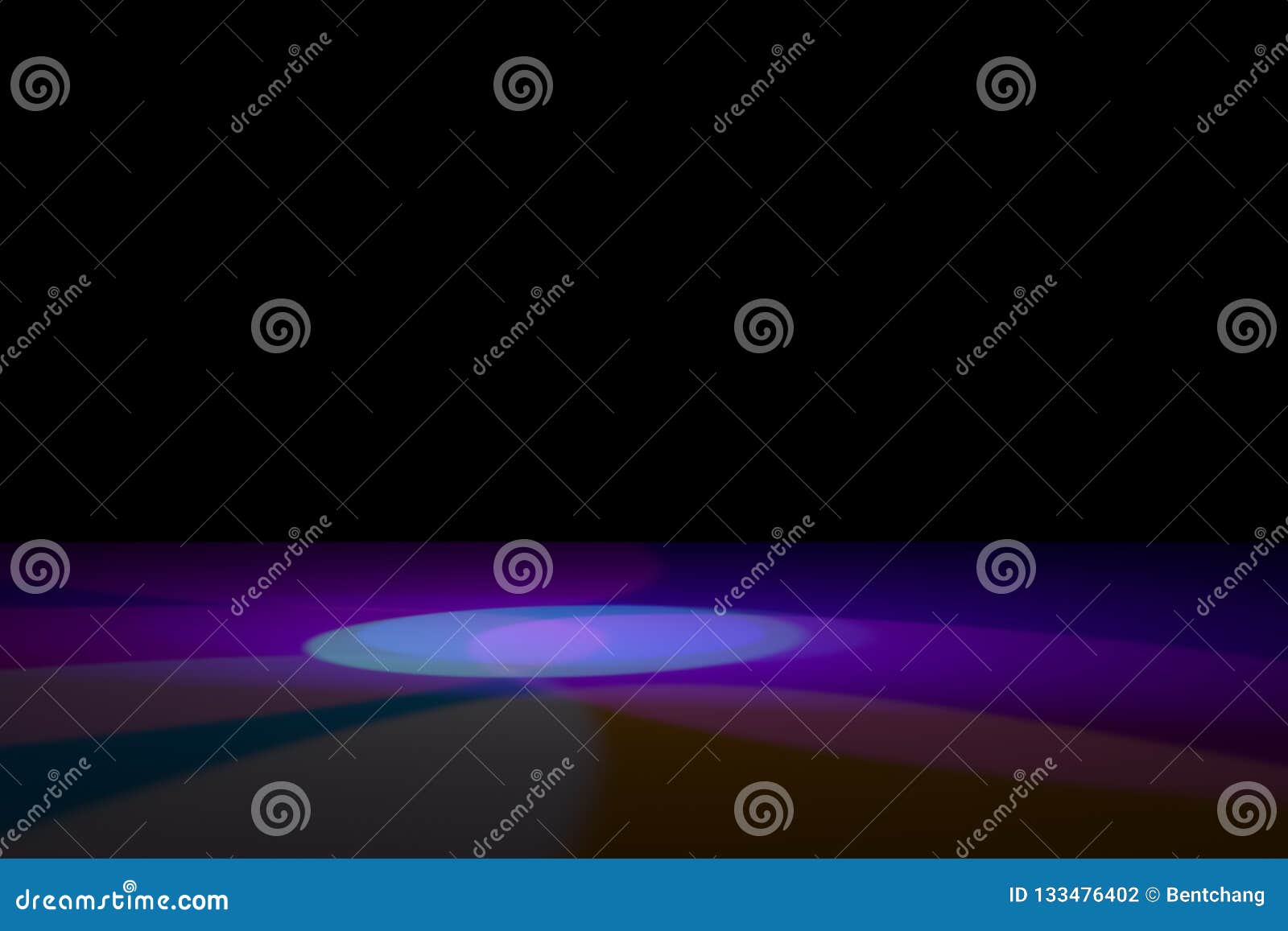 CGI 3D Rendered Colorful Lighting Background. Stock Illustration ...