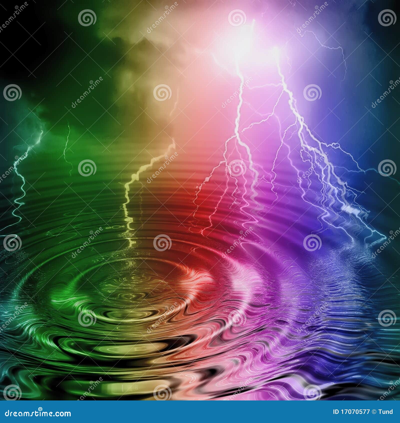 Colorful Lightning Wallpapers