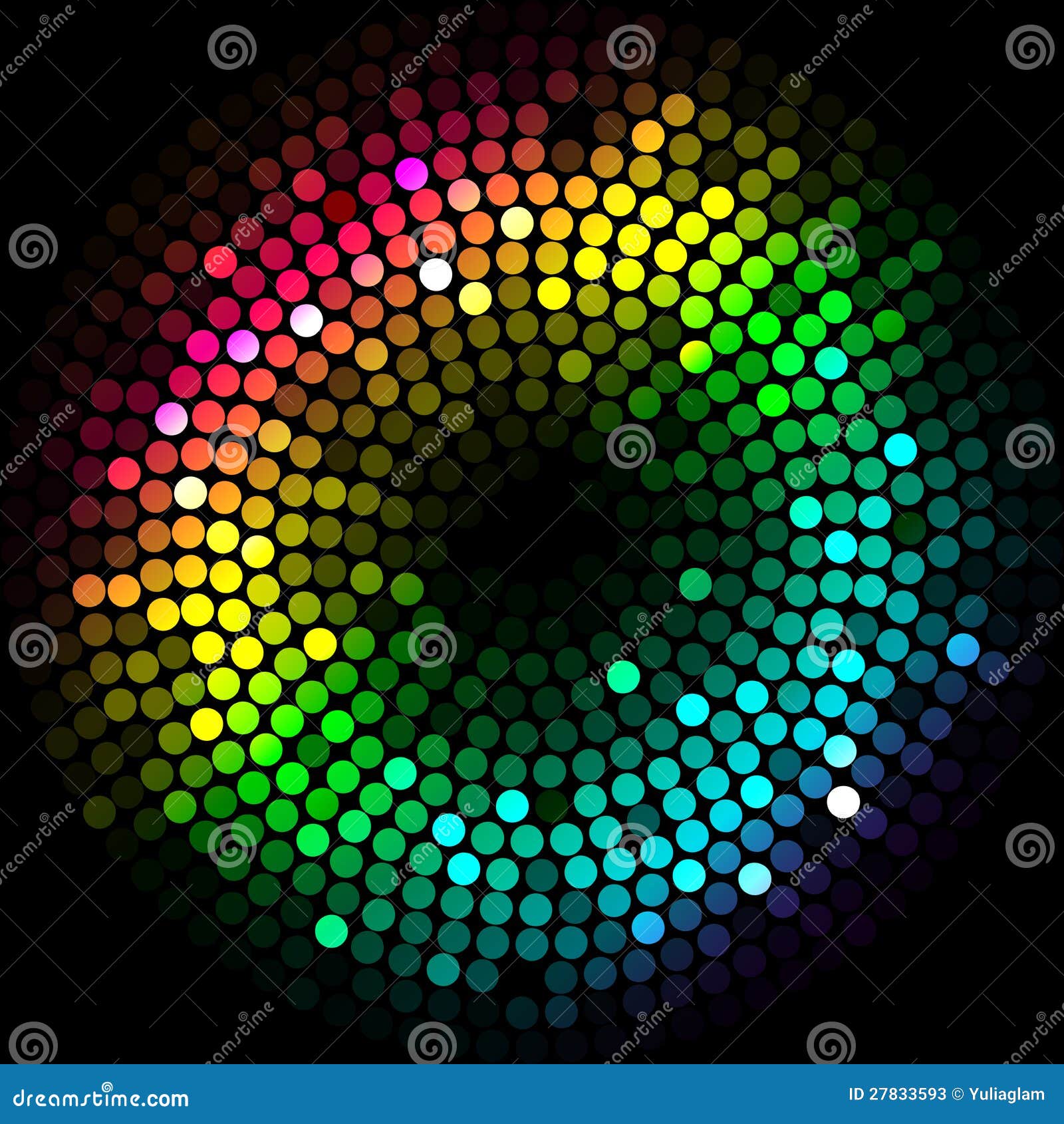 Colorful lights stock vector. Illustration of color, club - 27833593